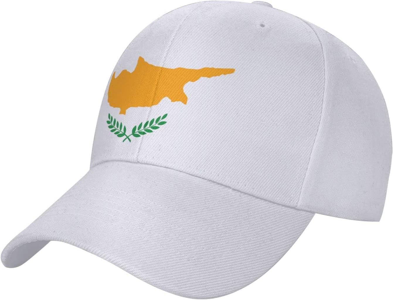 Cyprus Flag Hat Outdoor Cap Baseball Cap Sandwich Cap Truck Driver's ...