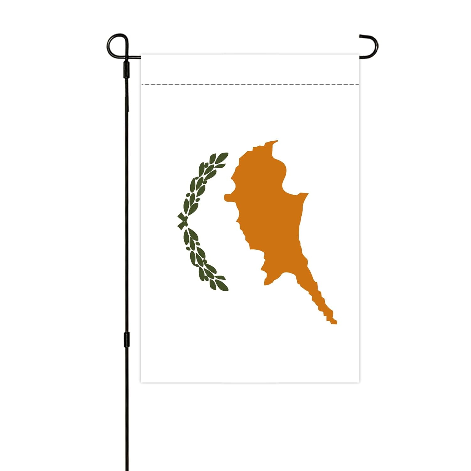 Cyprus Garden Flag Double Sided Africa Flags with Vivid Color for Yard ...