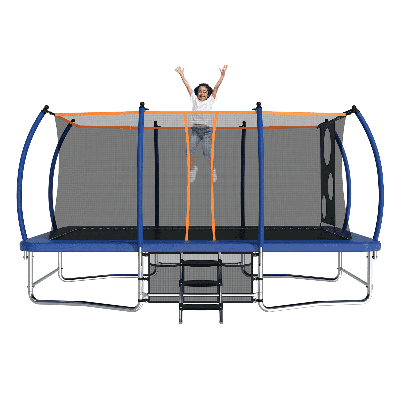 UIOWIO 10 x 16ft Rectangle Trampoline for Kids,Outdoor Rectangular ...