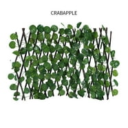 FitBest Simulated Leaf Fence, Artificial Balcony Fence, Garden Rattan ...