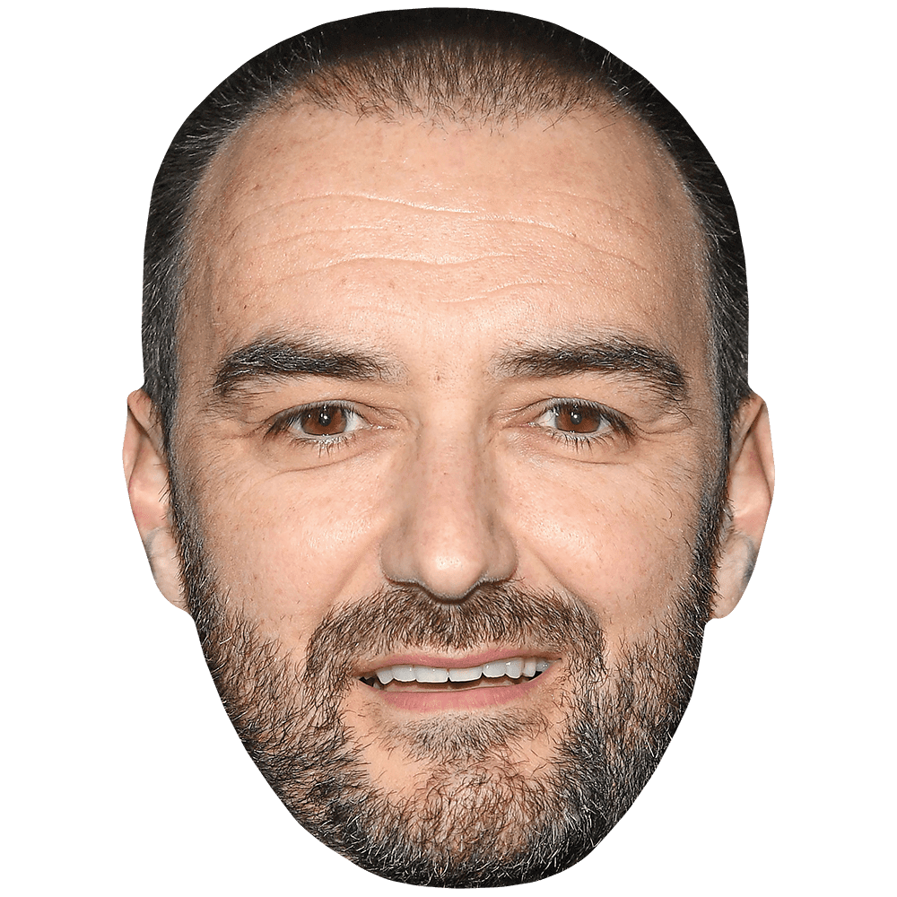 Cyril Lignac (Short Hair) Big Head. Larger than life mask. - Walmart.com