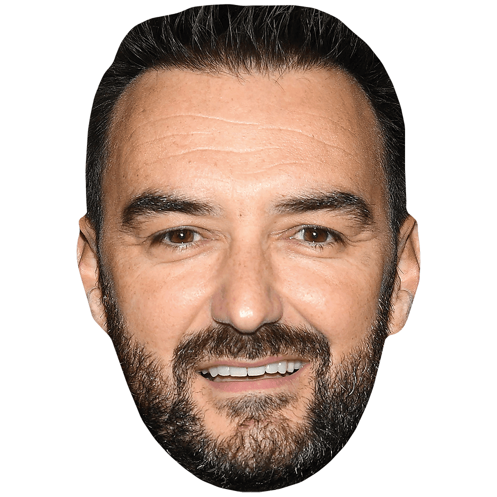 Cyril Lignac (Smile) Big Head. Larger than life mask. - Walmart.com