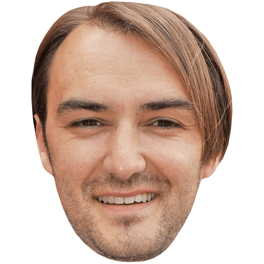 Cyril Lignac (Young) Big Head. Larger than life mask. - Walmart.com