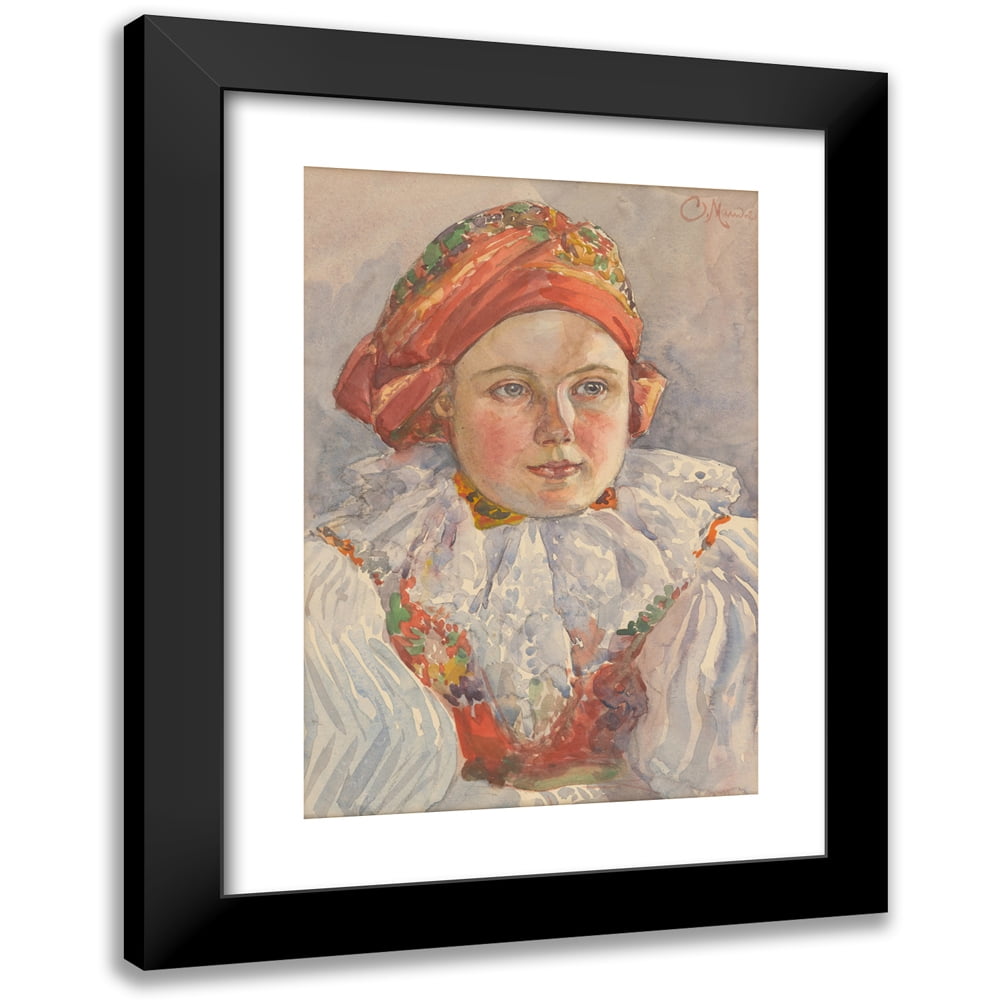 Cyril Mandel 11x14 Black Modern Framed Museum Art Print Titled - Head ...