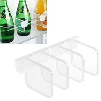 Cyrox Plastic Internal Drawer Shelf Divider Clip Telescopic Expandable ...