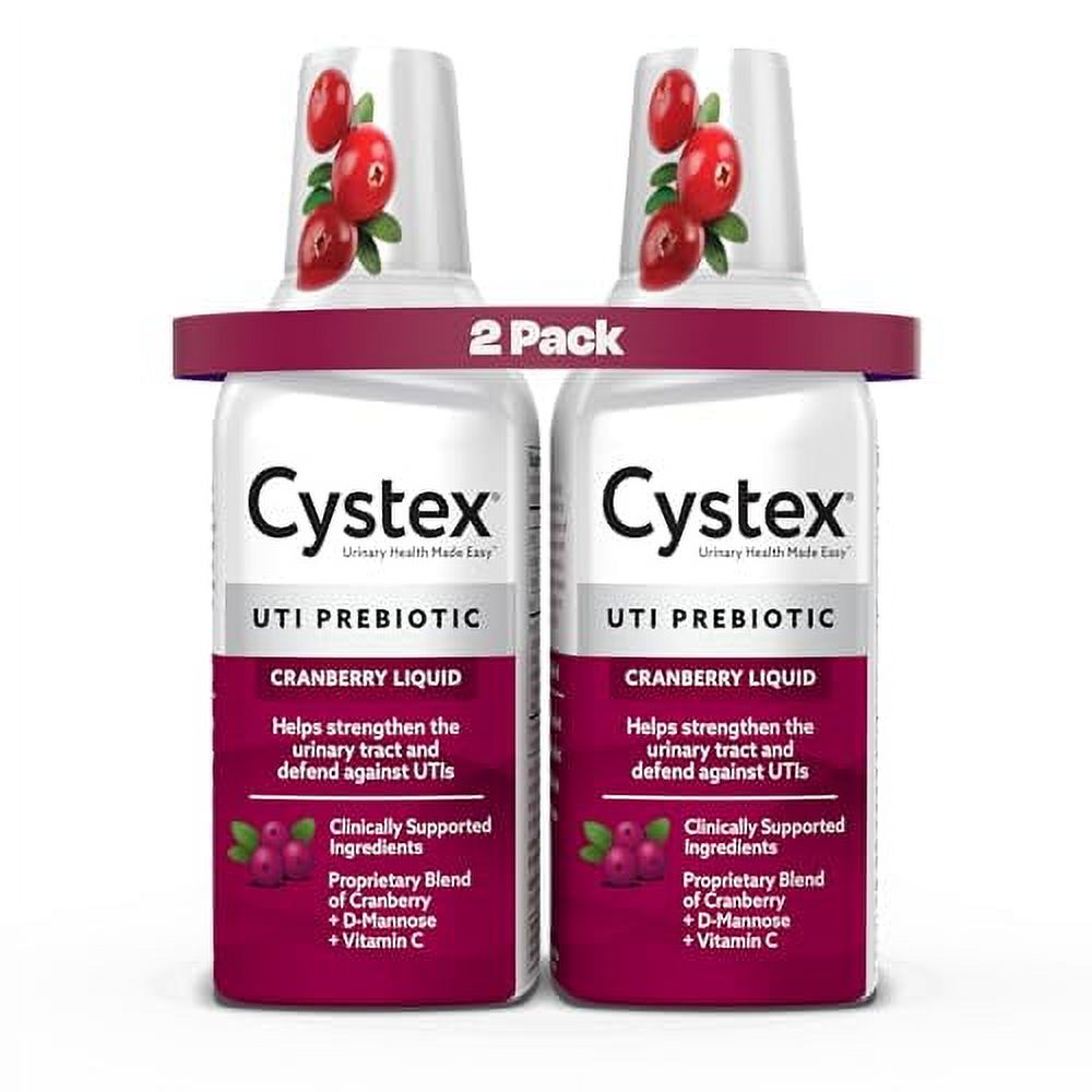 Cystex Urinary Tract Infection Support, Cranberry Prebiotic Supplement ...