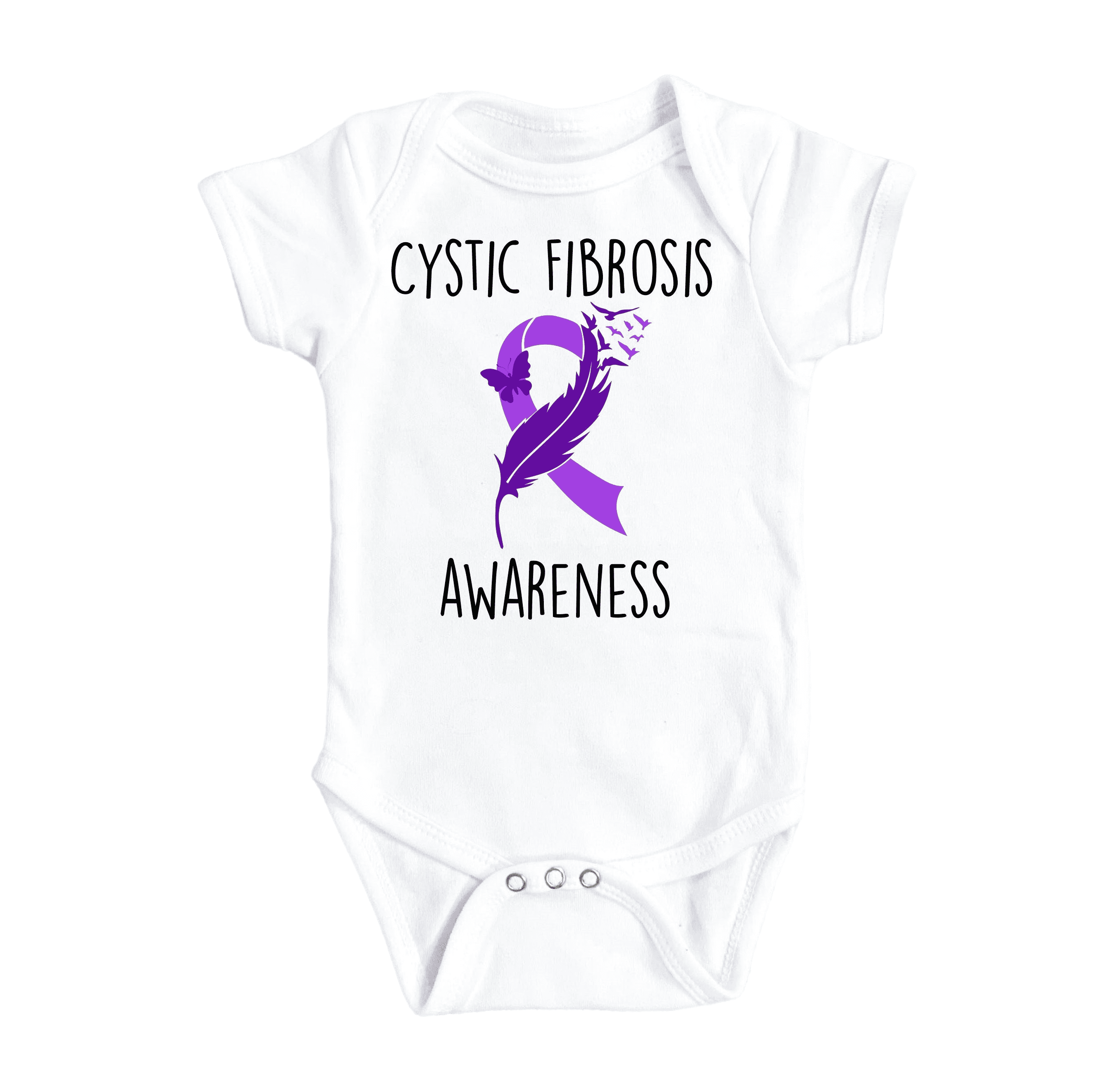 Cystic Fibrosis - Baby Boy Girl Clothes Infant Bodysuit Funny Cute ...
