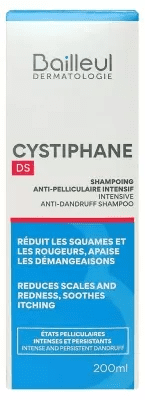 Cystiphane Intensive Anti-Dandruff Shampoo DS 200ml by Bailleul-Biorga ...