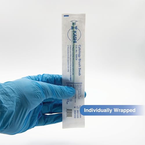 Cytology Brush Swabs, Sterile, Individually Wrapped Brush Swabs for Lab ...