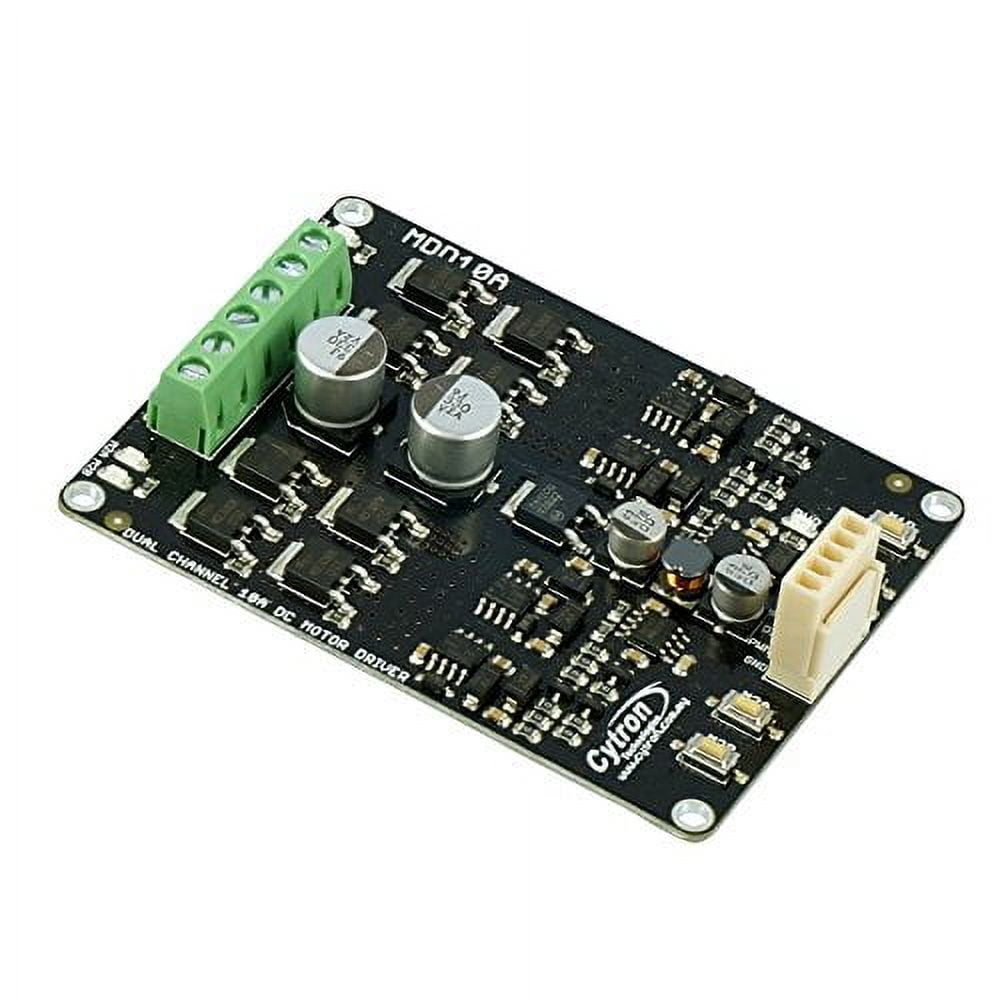 Cytron 10A Dual Channel Bi-Directional DC Motor Driver. 5-25V, 30A Peak ...