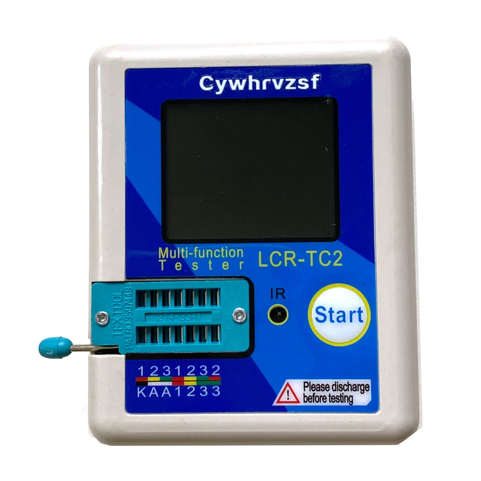 Cywhrvzsf Multifunction Transistor Tester 1.8in TFT Display Screen Full ...