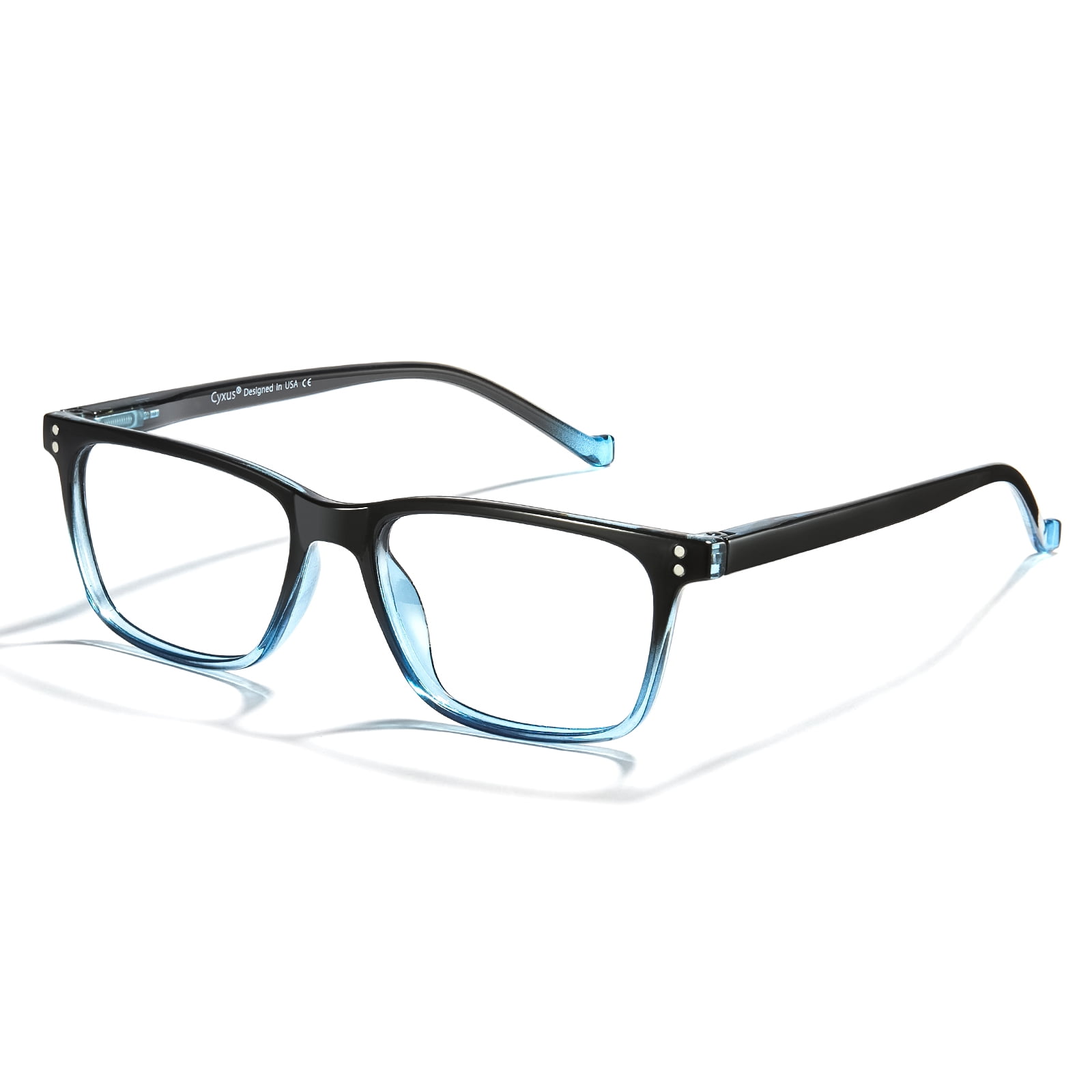 Cyxus Blue Light Blocking Reading Glasses PC Blue Anti Eyestrain ...