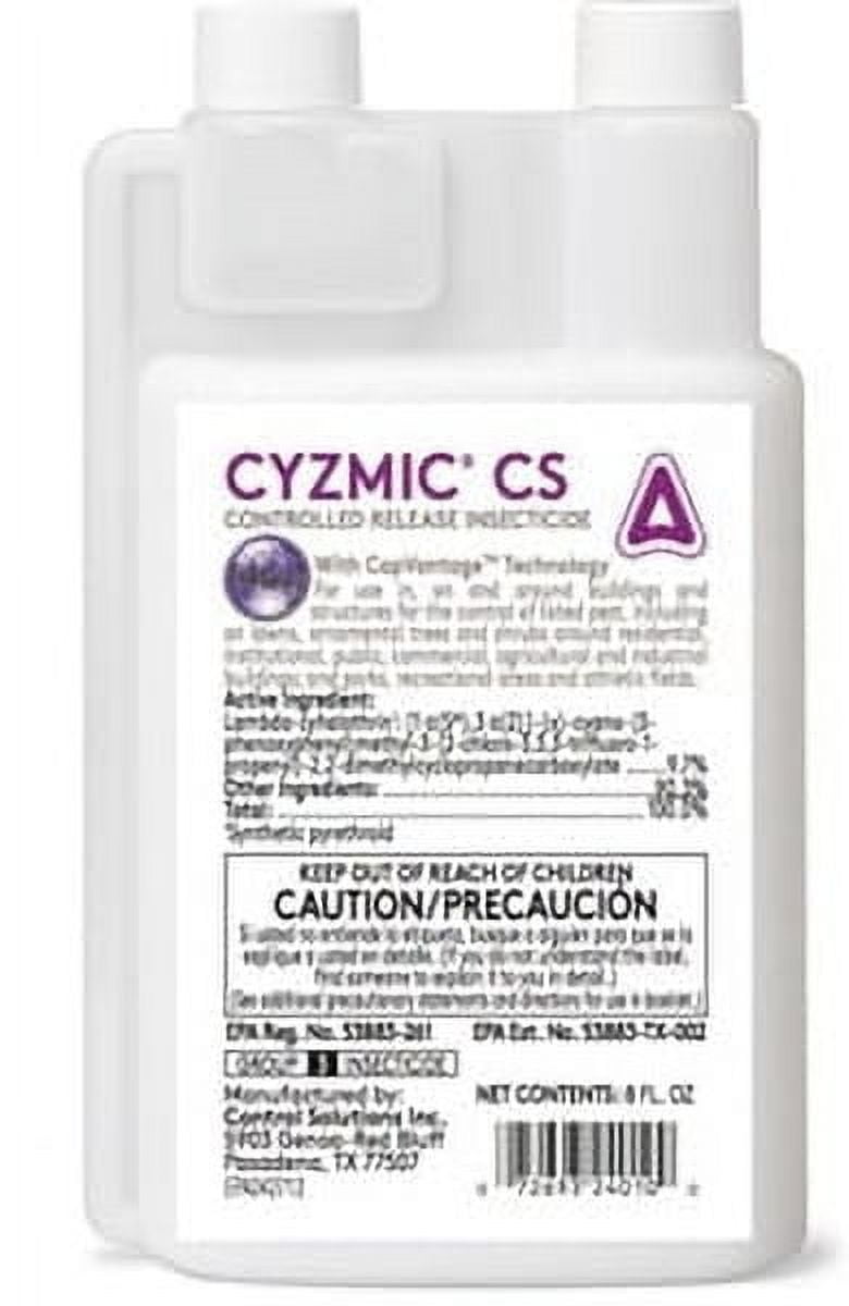 Cyzmic CS Insecticide Spray - 8oz, Dual Action, Long-lasting, Indoor ...