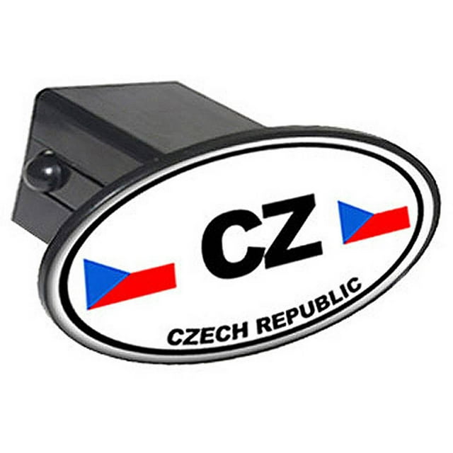 Cz Czech Republic Country Euro Auto Oval 2 Oval Tow Trailer Hitch