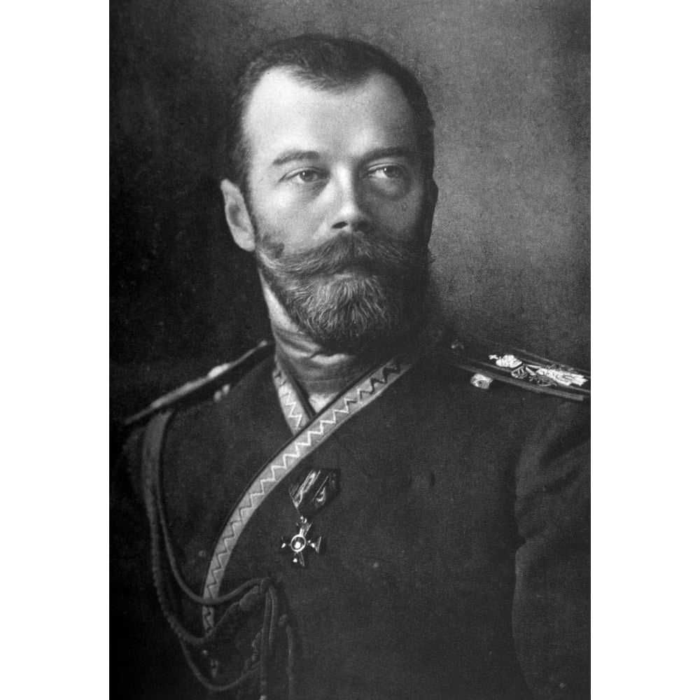 Czar Nicholas Ii History Poster Print - Walmart.com