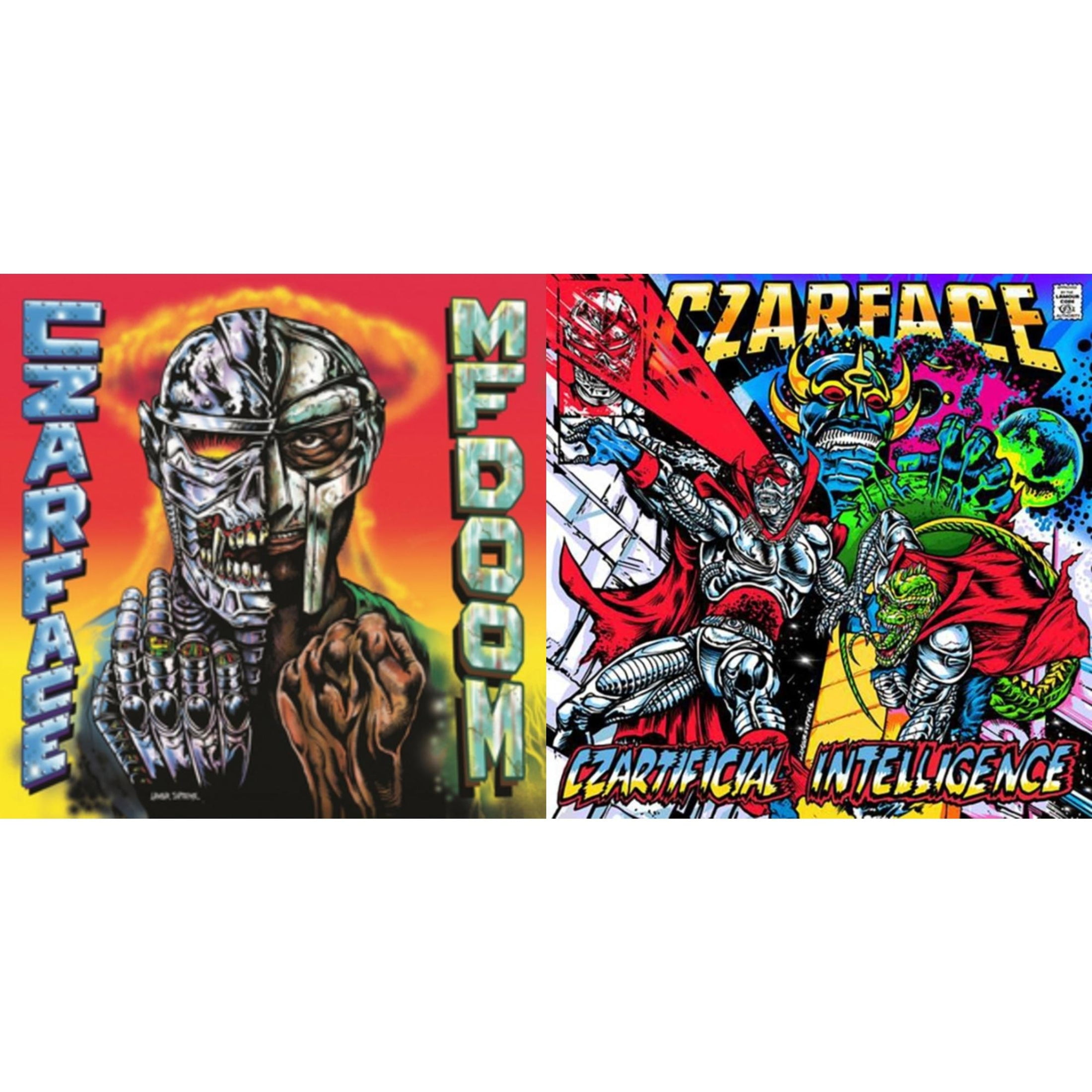 Czarface Meets Metal Face & Czartificial Intelligence [LP Vinyl Bundle ...