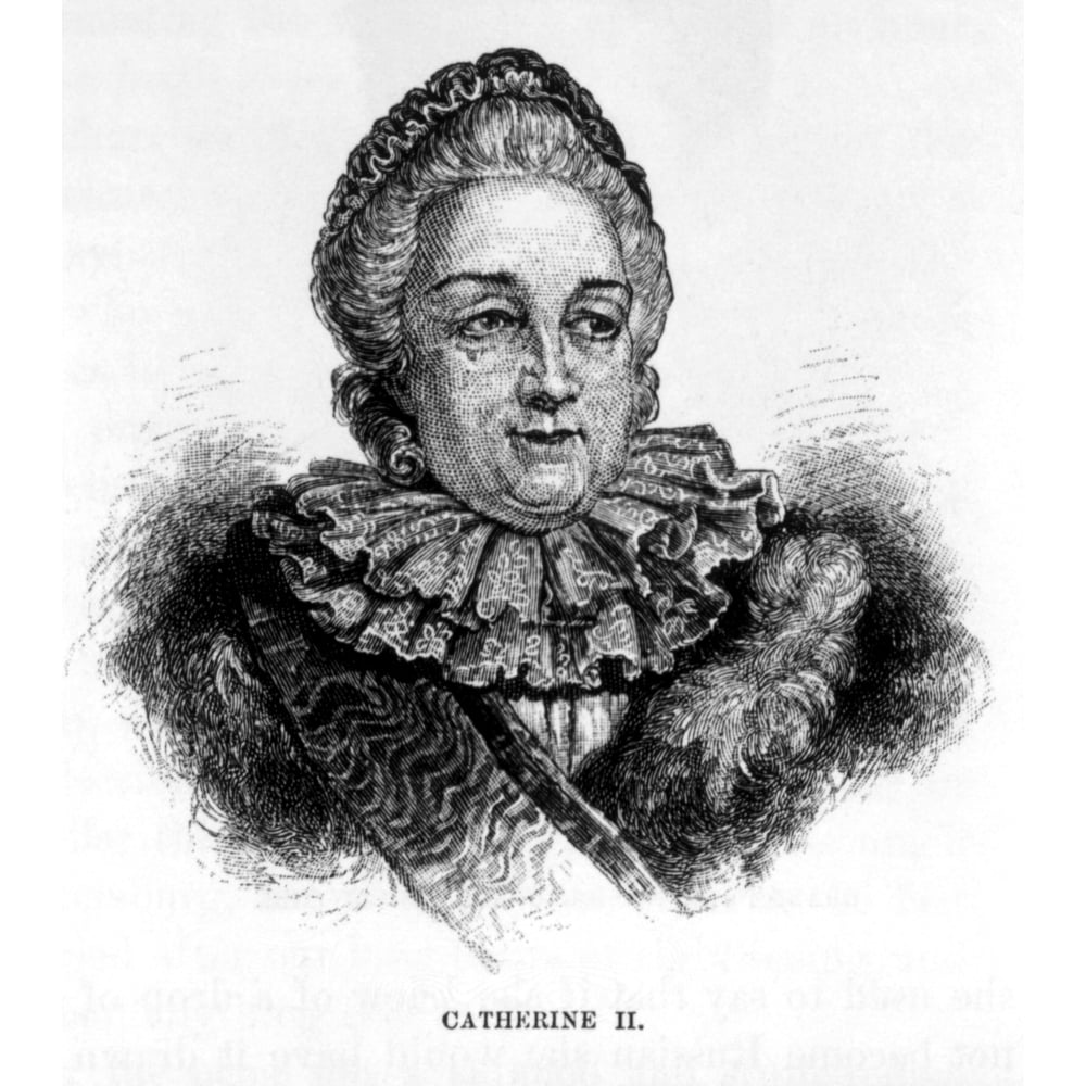Czarina Catherine Ii History Poster Print - Walmart.com
