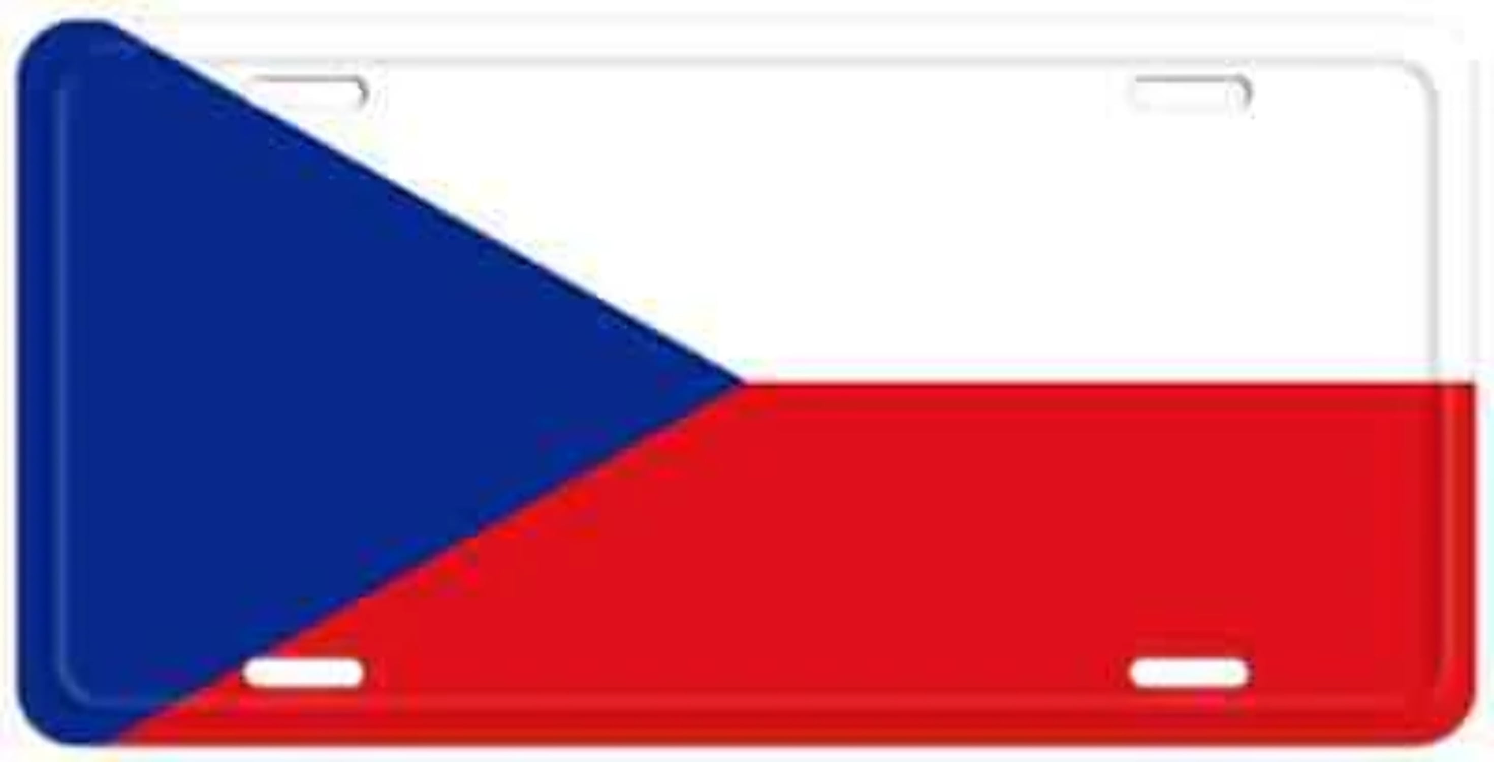 Czech Republic 6"x12" License Plate Sign - Walmart.com