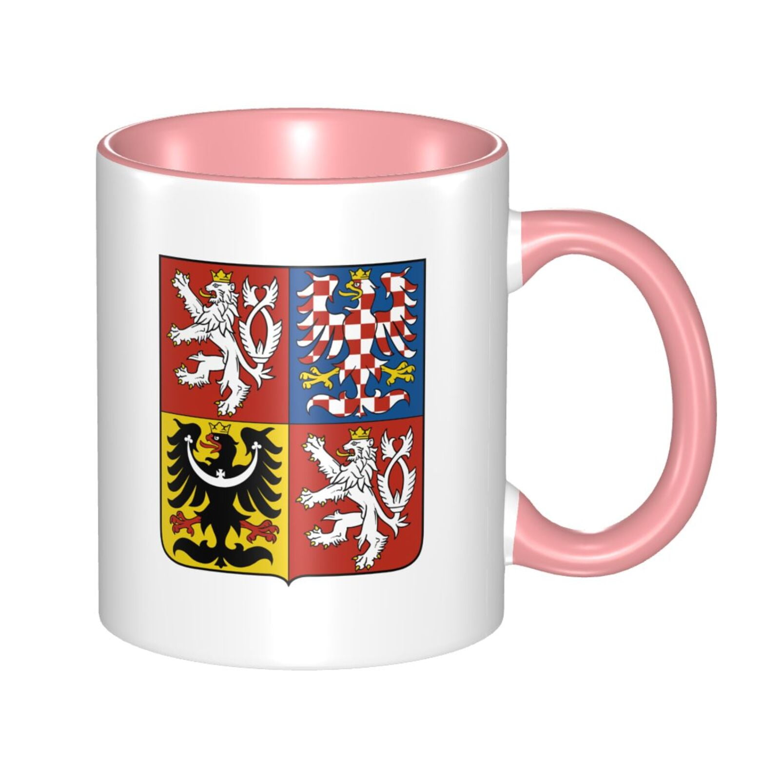 Czech Republic Coat of Arms Classic Coffee Mugs Stylish Ceramic Cup ...