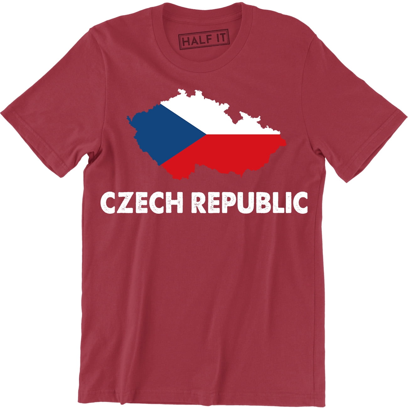 Czech Republic Country Crest Flag Colors Nationality Ethnic Pride -Men ...