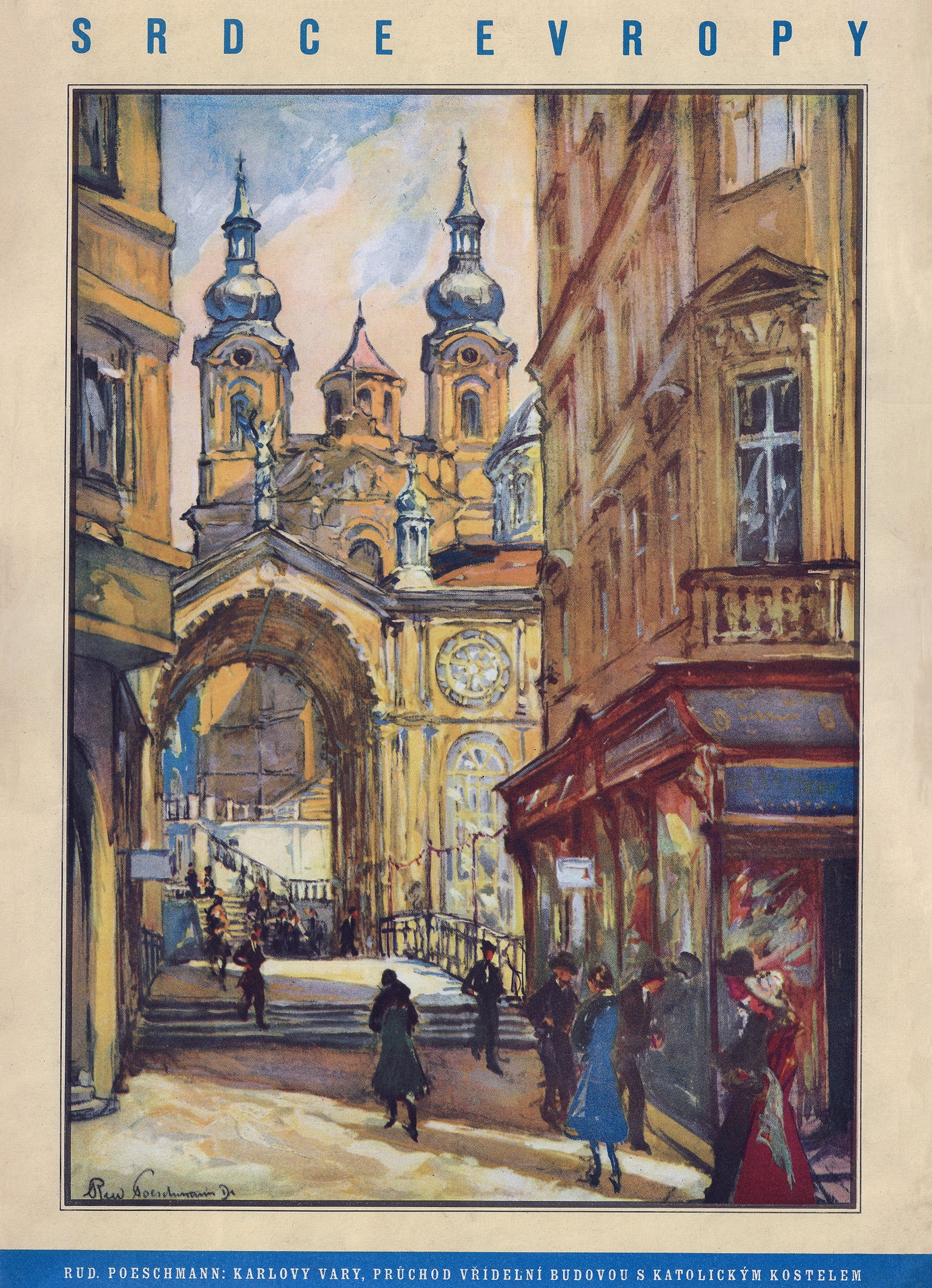 Czechoslovakia, the Heart of Europe, Visit Karlsbad (Karlovy Vary ...