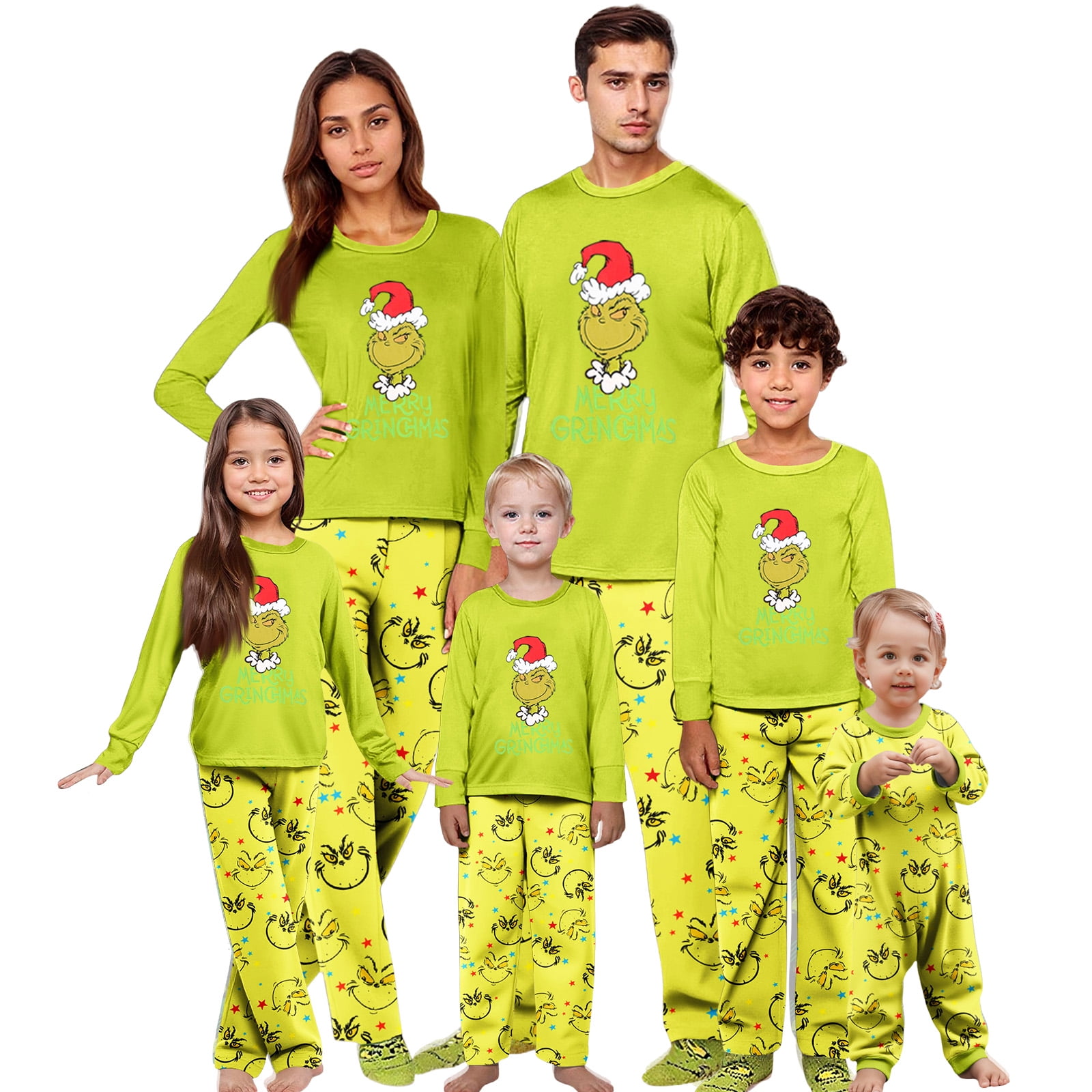 Czxfifvy Christmas Pajamas for Family Matching, Soft Breathable Cute ...