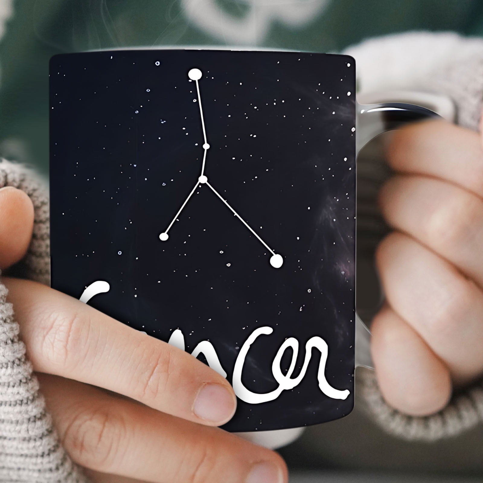 Czzoypi 12 Constellations Ceramic Color-Changing Mug, Zodiac Coffee ...
