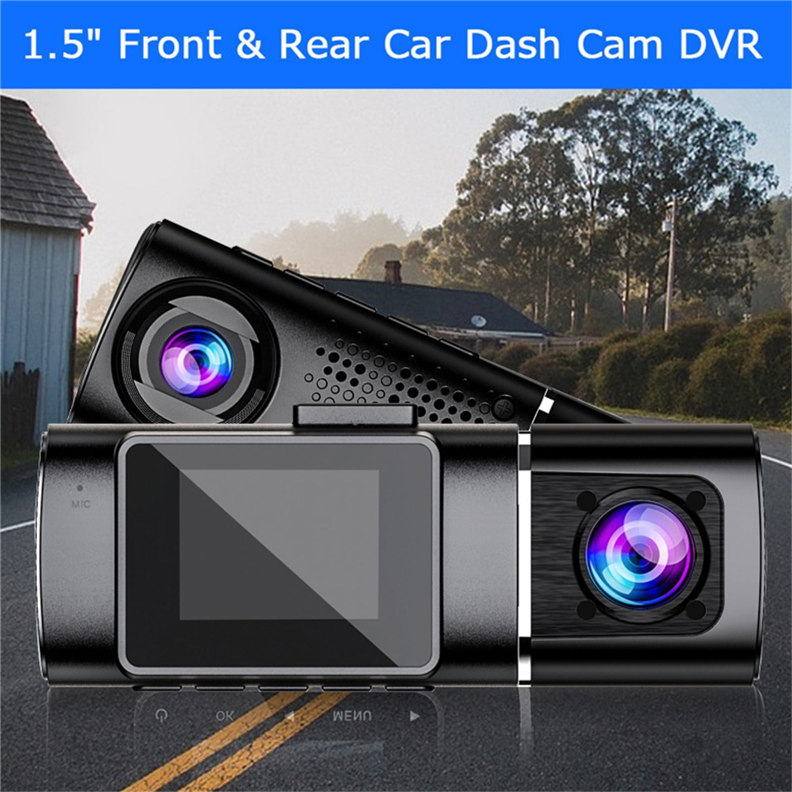 Clearance Czzoypi Dash Camera for Cars (Black), Dash Cam Front and Rear ...