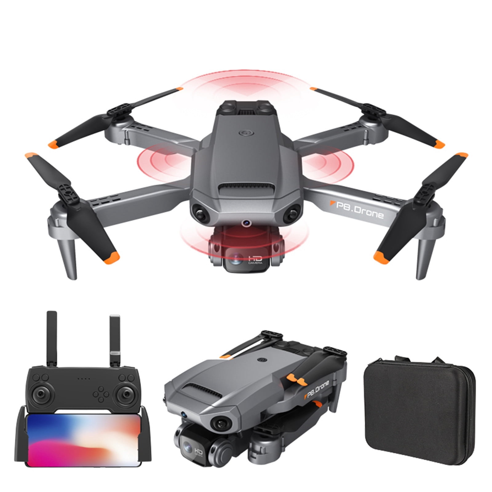 Czzoypi Drones with Camera for Adults 4k (Black), Drone P8 Intelligent ...