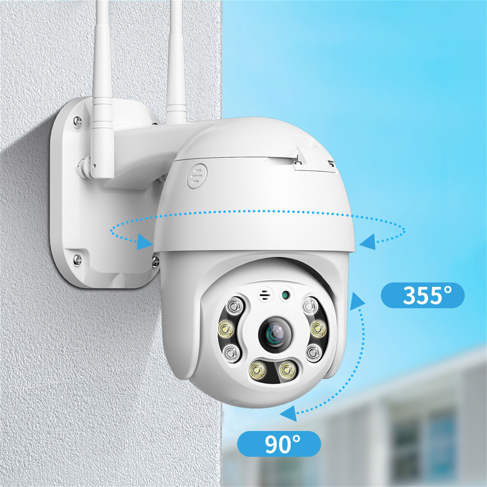 Czzoypi Hide Camera (White), Cameras for Home Security Outdoor Smart ...