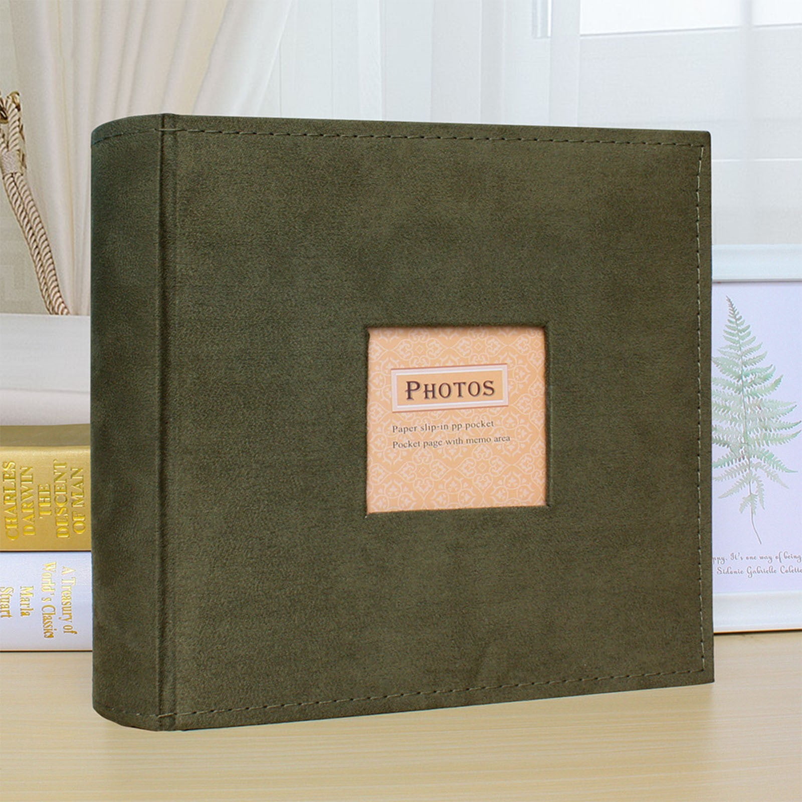 Czzoypi Photo Albums (Green), Scrapbook 200 Growth Commemorative Albums ...