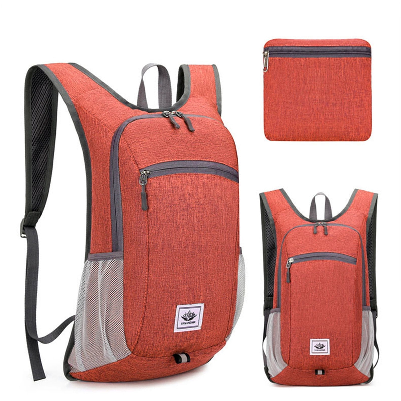 Czzoypi School Backpack (Red), Backpacks 15L Hiking Backpack Ultralight ...