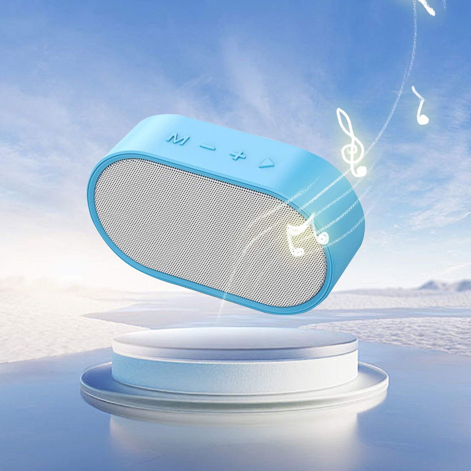 Clearance Czzoypi Speaker (Light Blue), Speakers Bluetooth Wireless ...