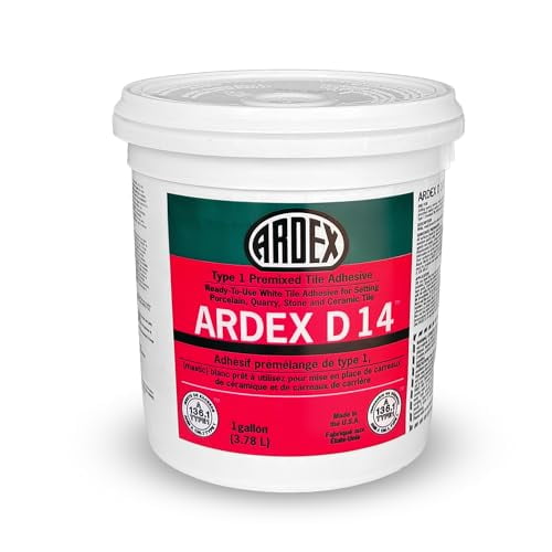 D 14 Type 1 Premixed Tile Adhesive, Mastic, 1 Gal (3.8 L) for Setting ...