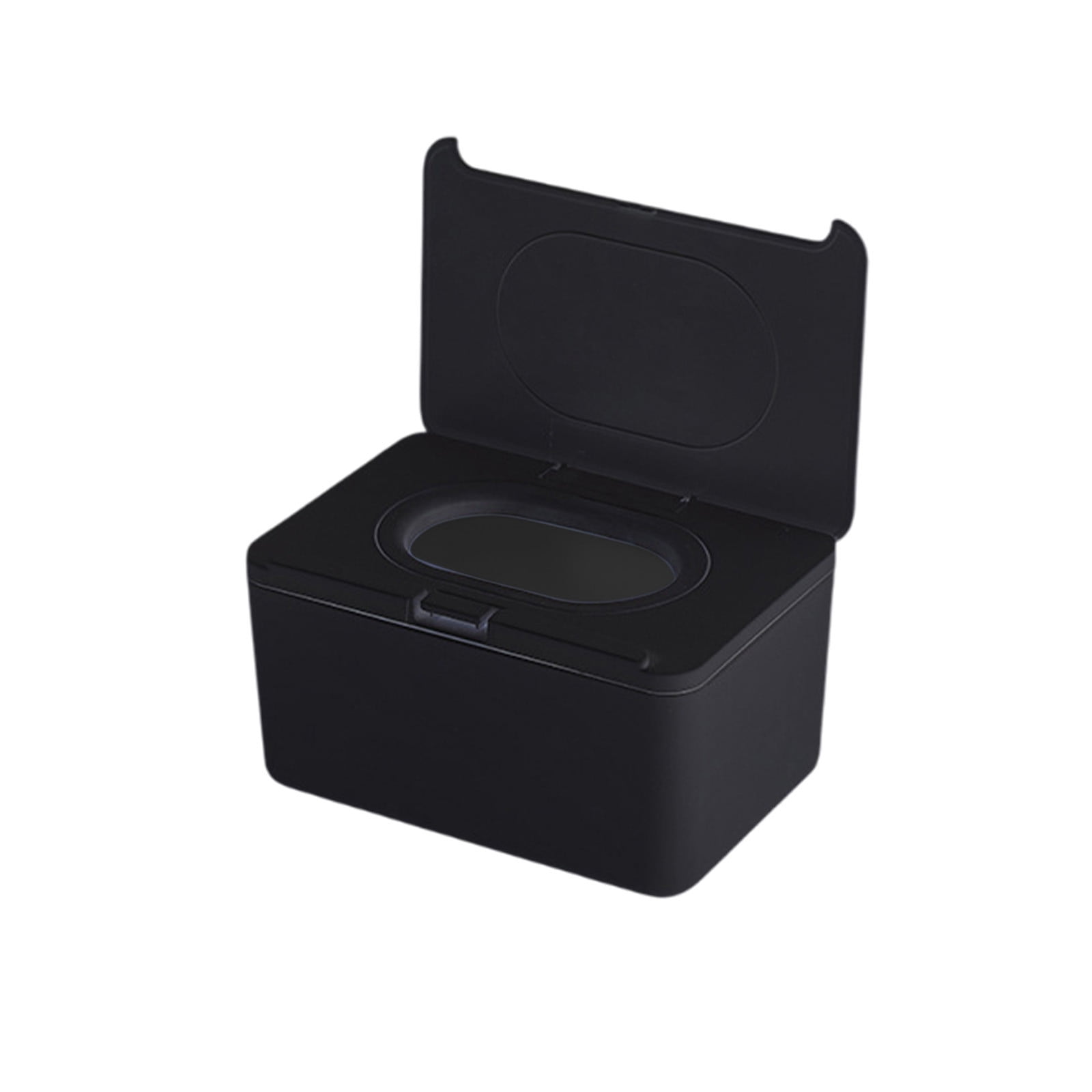 D-159 Black Tall Push Button Tissue Box Cover 19X13X10Cm 7.5X5.1X3.9In ...