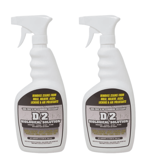 D/2 Biological Solution - 2 Quarts Spray Bottles. - Walmart Business ...