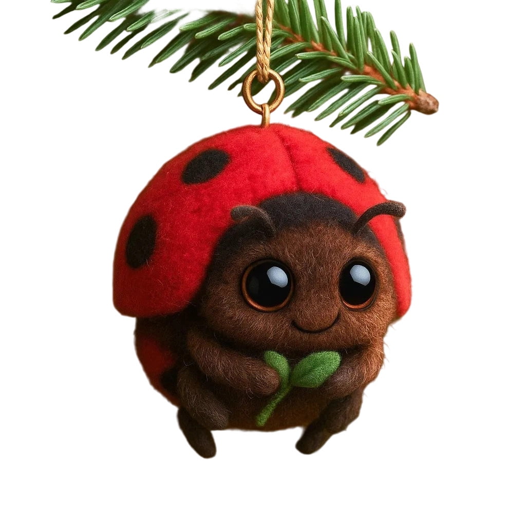 D 2D Bug Buddies Christmas Ornaments For Insect Lovers - Holiday Decor ...