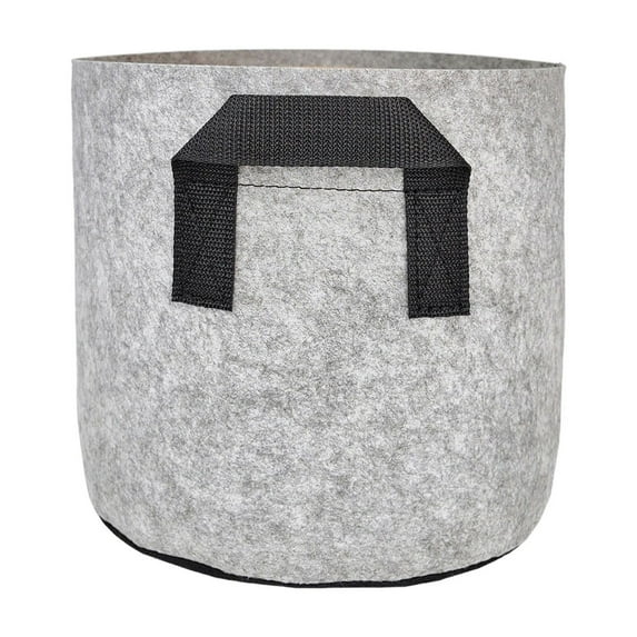 D 5 Gallon Plant Grow Bags With Handles Breathable Non Woven Fabric ...