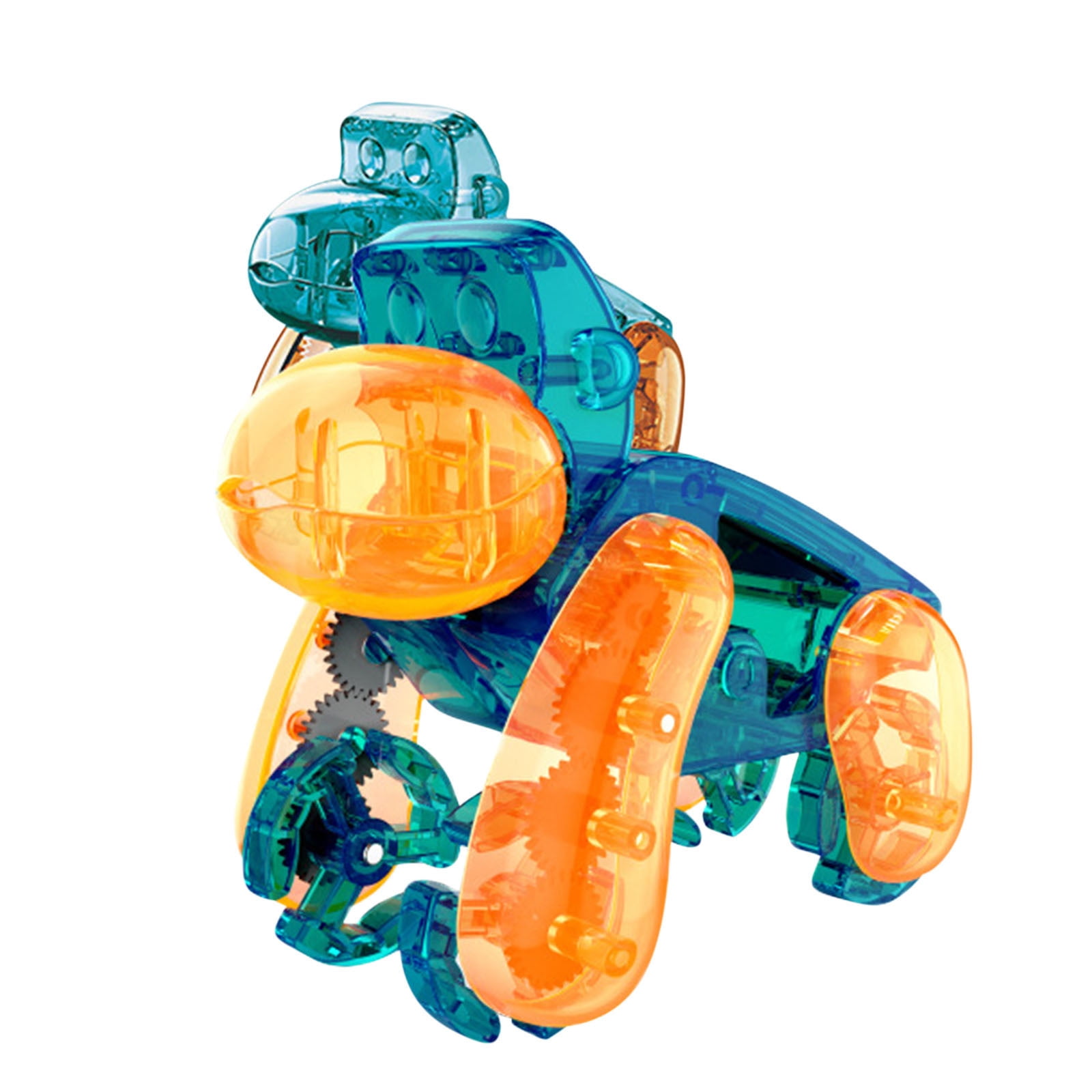 D-521 Diy Solar Chimpanzee Walking Toy Kids Puzzle Solar Powered ...