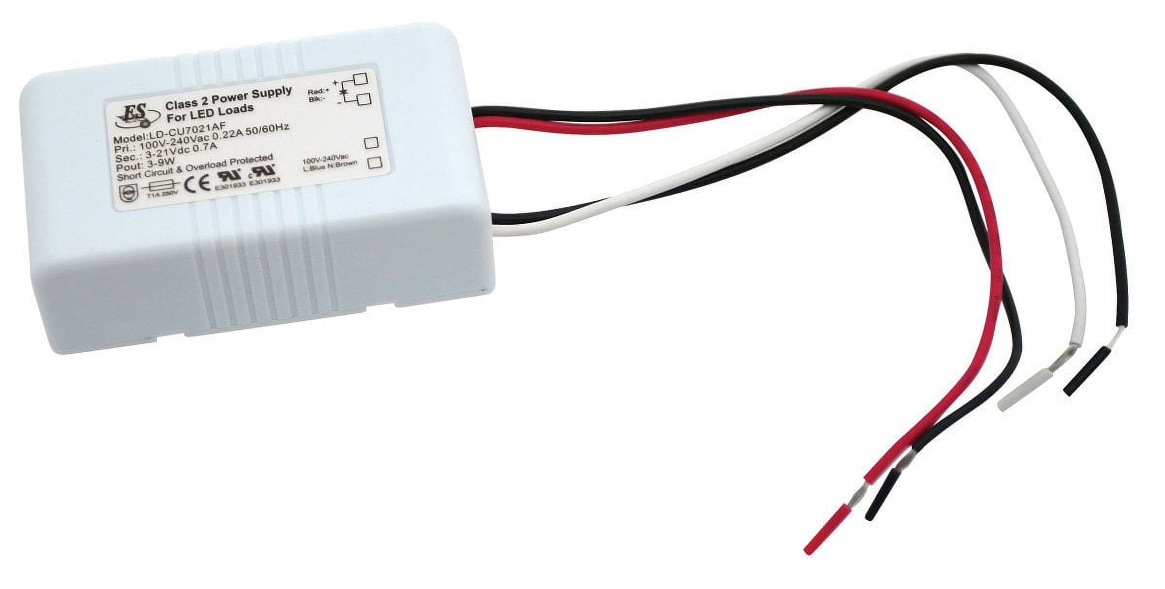 D-700MA-CC-9W-Cal Lighting-Accessory-LED Driver-3.38 Inches Wide by 2 ...