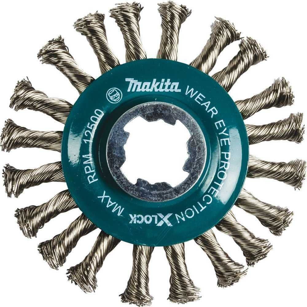 D-72590 X-Lock 4-1/2" Cable Knotted Twist Wire Wheel 3X - Walmart.com