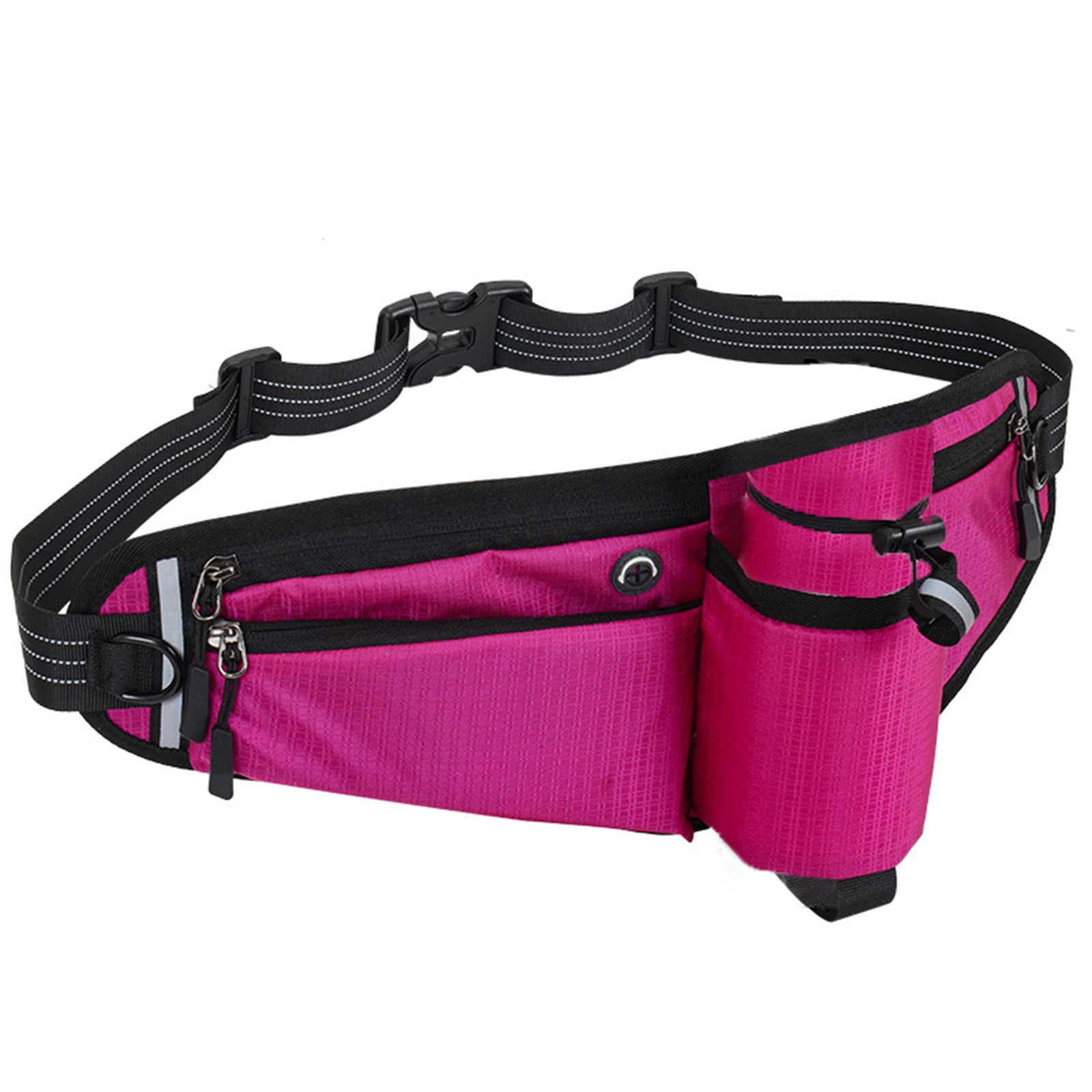 D-785 Hot Pink Water Bottle Waist Pack Outdoor Running Sports ...