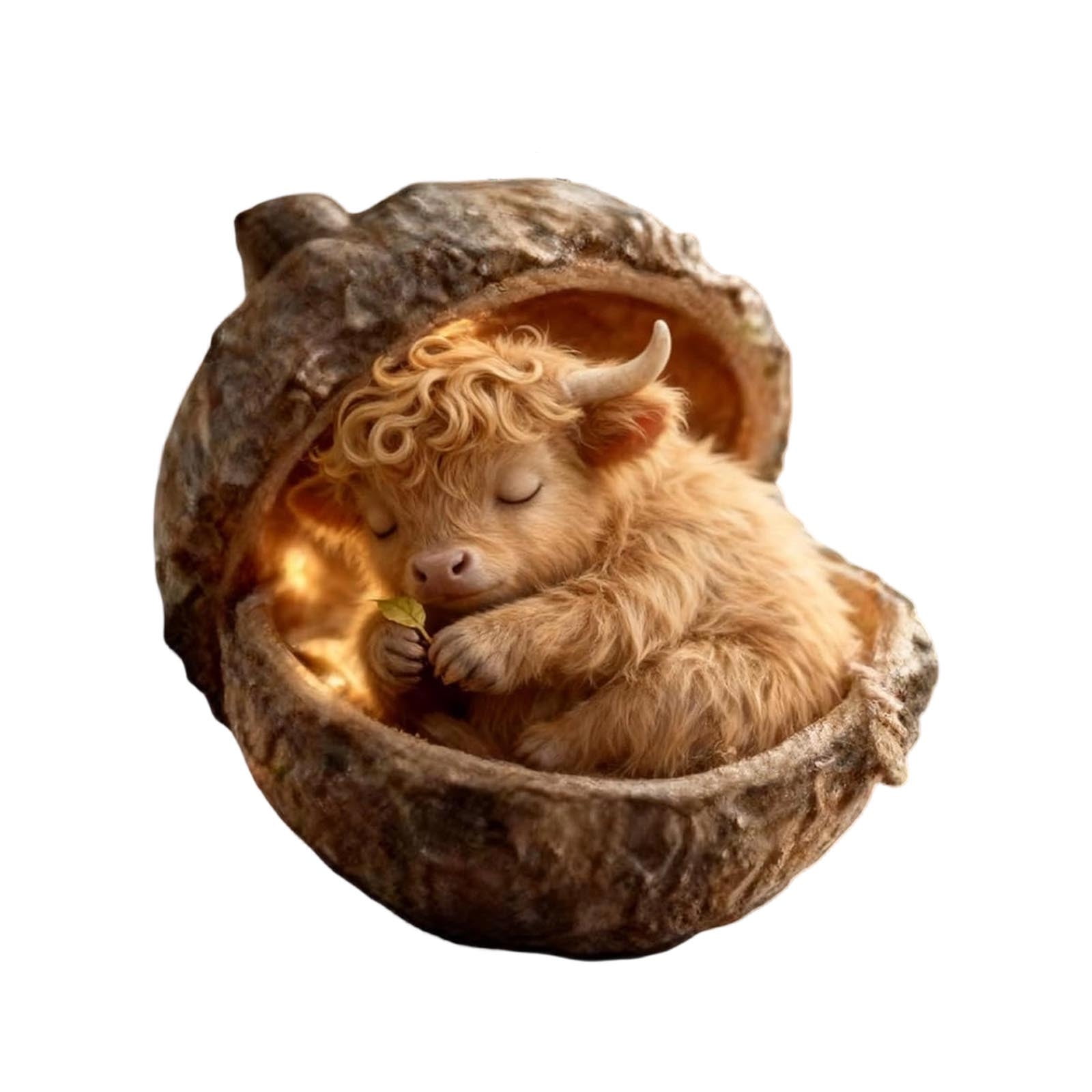 D 8Cm Forest Animals Acorn Ornament, Tree Pendant Holiday Decoration ...