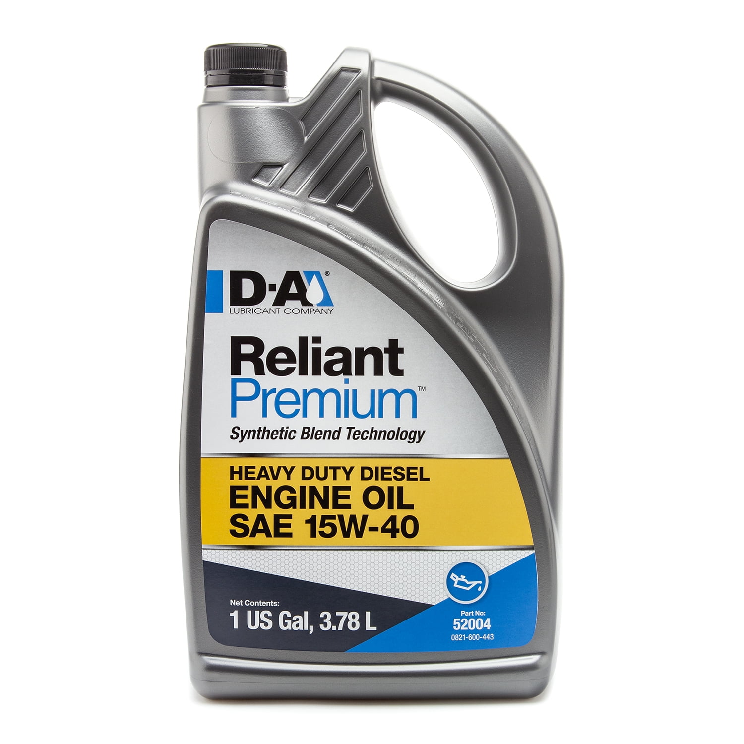 D-A LUBRICANT COMPANY 52004, Reliant Premium Diesel Engine Oil SAE 15W ...