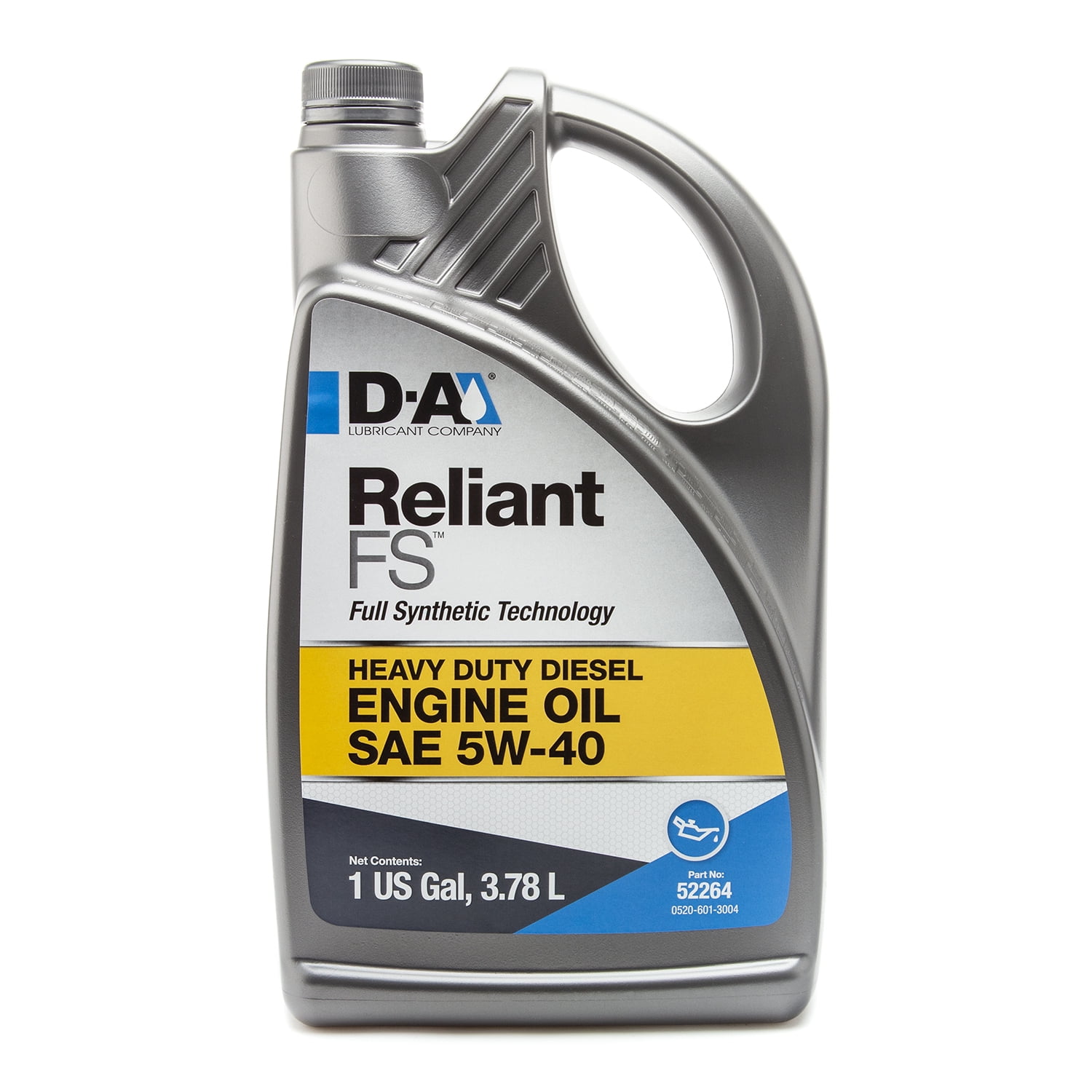 D-A LUBRICANT COMPANY 52264, Full Synthetic Engine Oil SAE 5W-40, 1 Gallon - Walmart.com