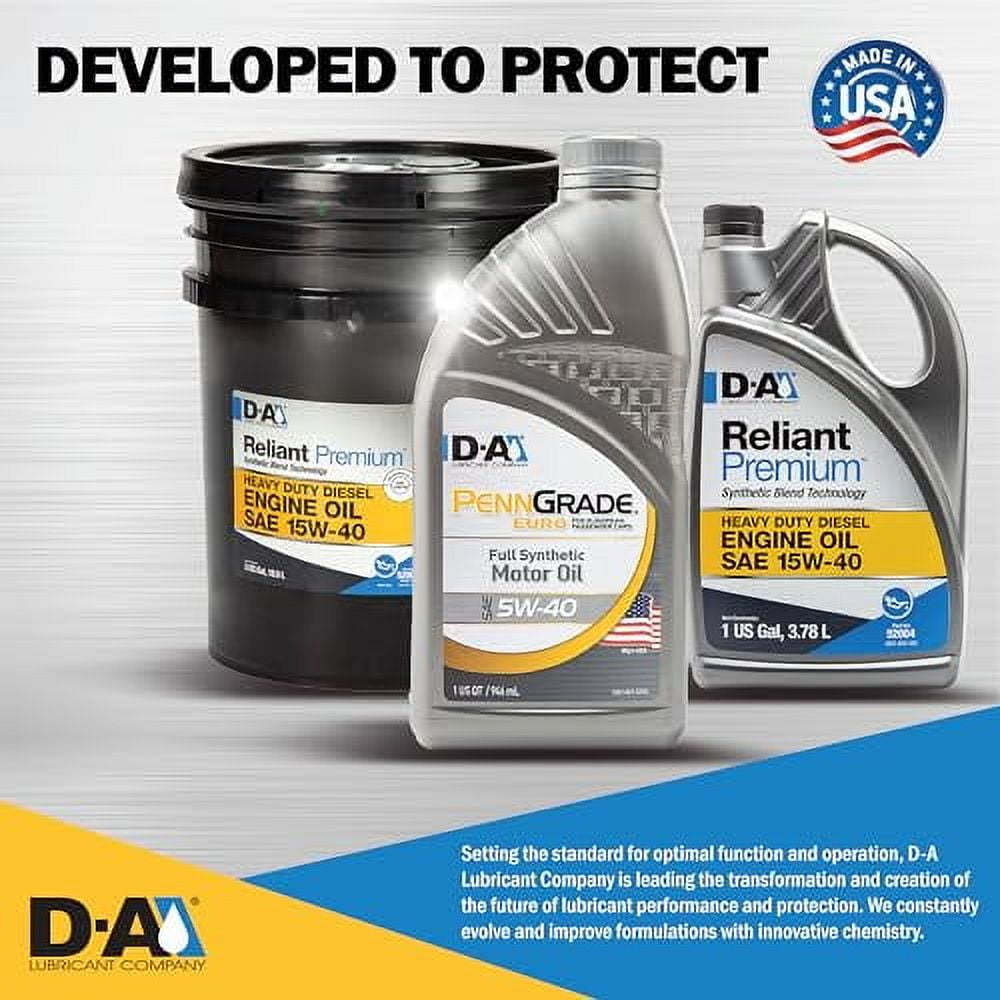 D-A LUBRICANT COMPANY 55118, Presurflo Hydraulic Fluid ISO 68, 5 Gallon ...