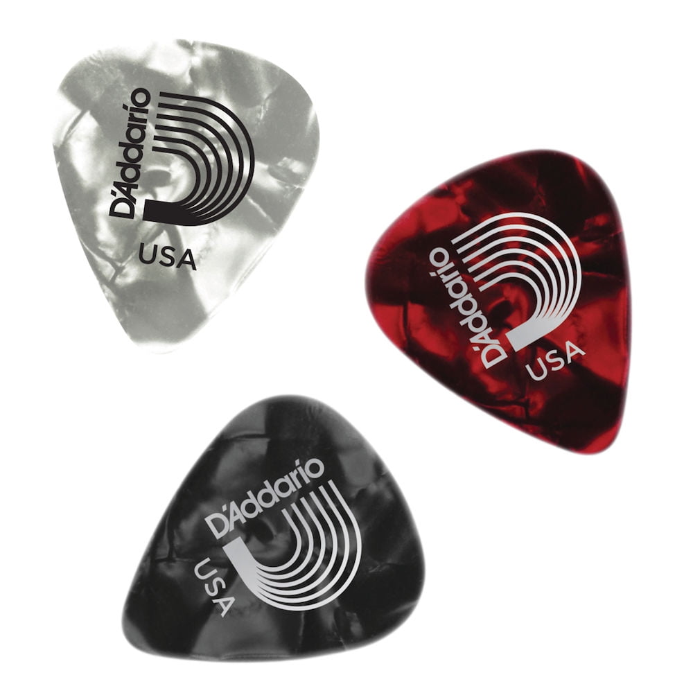 D'Addario Classic Pearl Celluloid Gauge Assortment, 25 Pack - Walmart.com