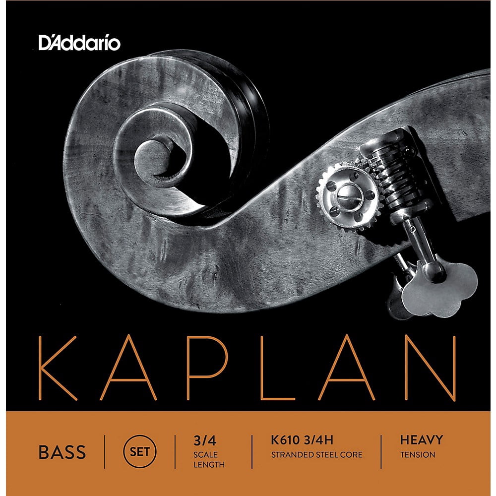 D'Addario Kaplan Series Double Bass String Set 3/4 Size Heavy - Walmart.com