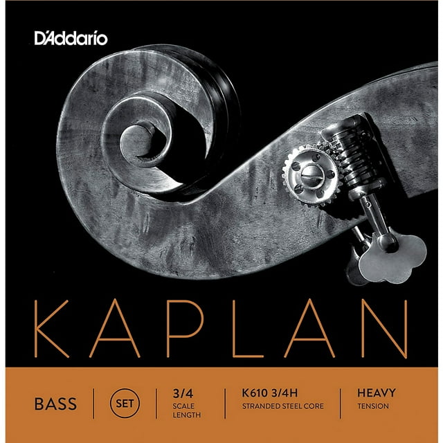 D'Addario Kaplan Series Double Bass String Set 3/4 Size Heavy - Walmart ...