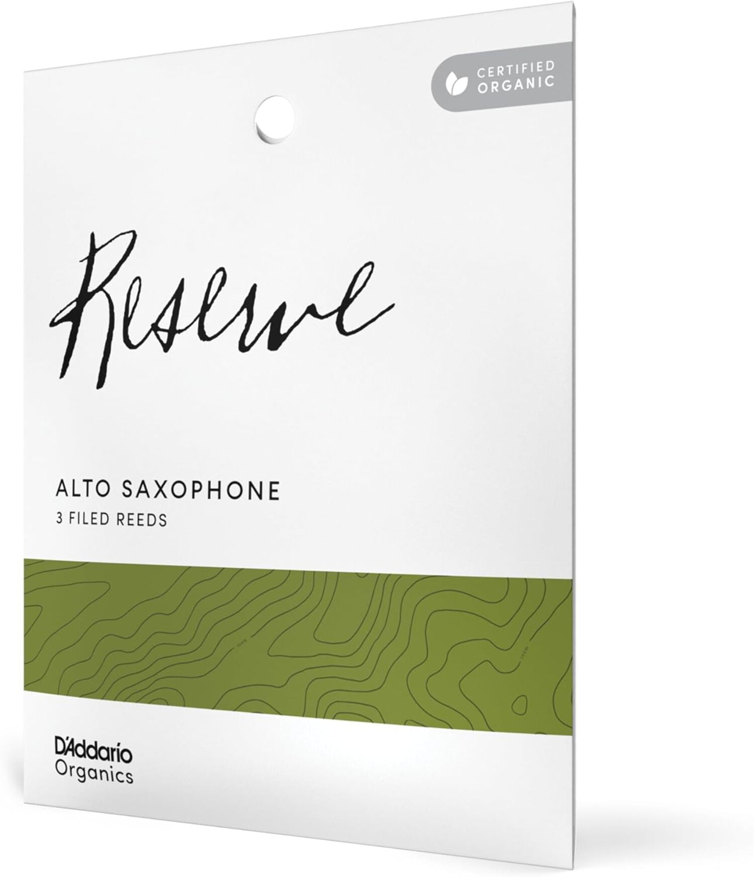 D'Addario Organic Reserve Alto Saxophone Reeds - 3 Pack - Walmart.com